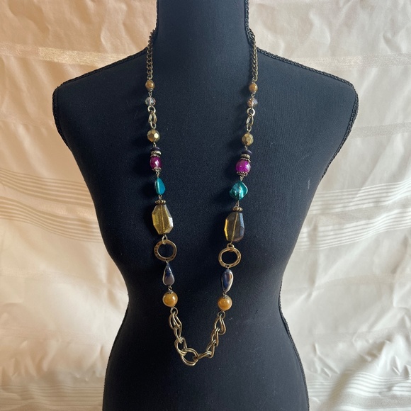 Ruby Rd. | Jewelry | Ruby Rd Multicolored Stone Necklace | Poshmark